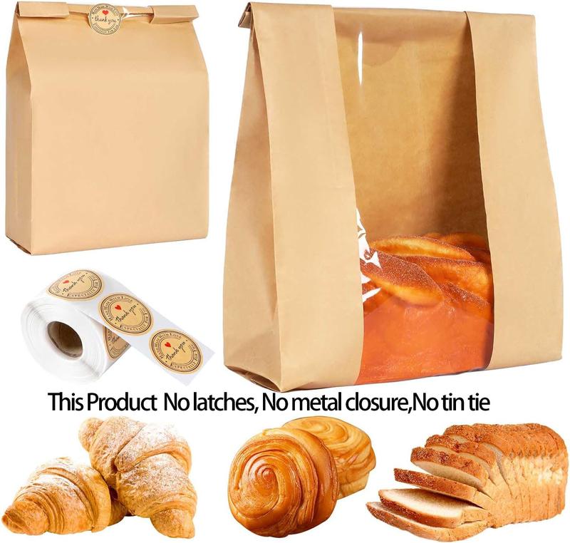 (No latches, No metal closure,No tin tie)100 Pack Large Kraf - TikTok Shop