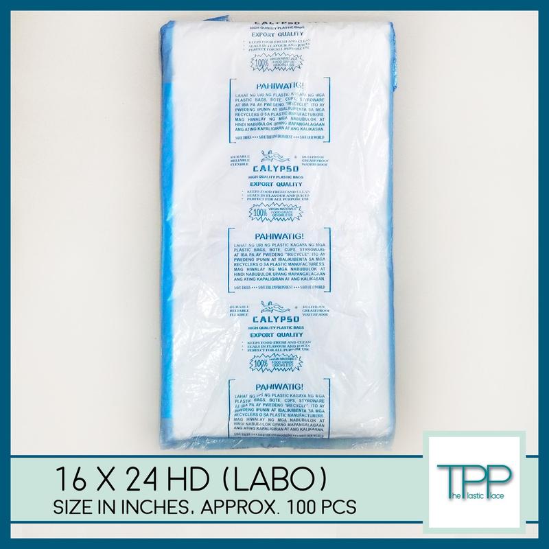 Plastic Labo 16 x 24 HD (Labo) Calypso Plastic | Approx. 100 - TikTok ...
