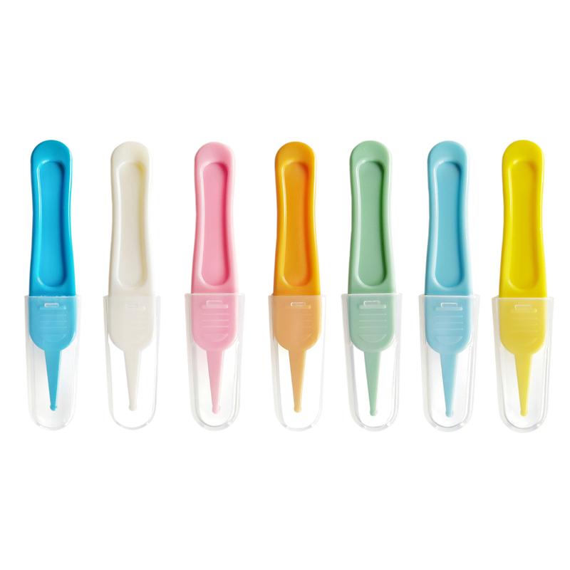 Baby Nasal Tweezer Baby Nose Cleaning Tweezer Round for Head - TikTok ...