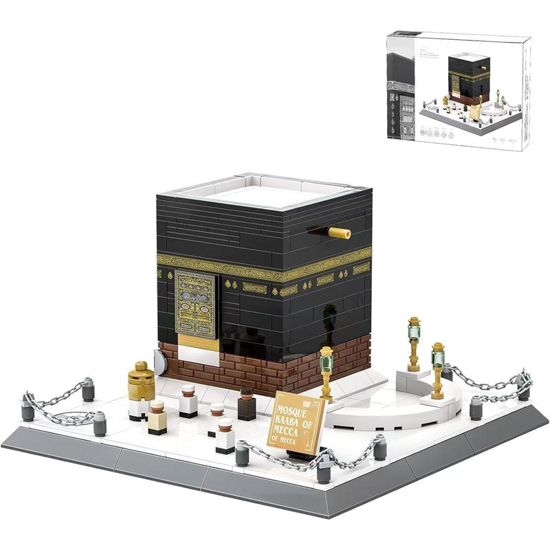 Islamic Mosque Kaaba Architectural Model Building Block Sets - TikTok Shop