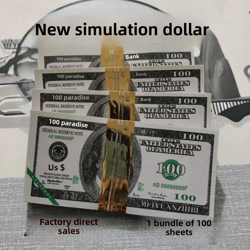 Dolar Realistik, Model Baru, Set Penuh Kertas Pembakar Wang Hantu ...