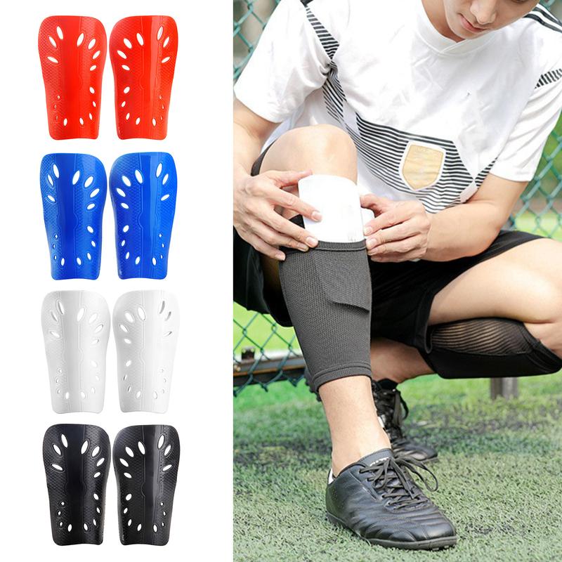 [EN] 2 Pairs Football Shin Pads Ergonomic Design Breathable High ...