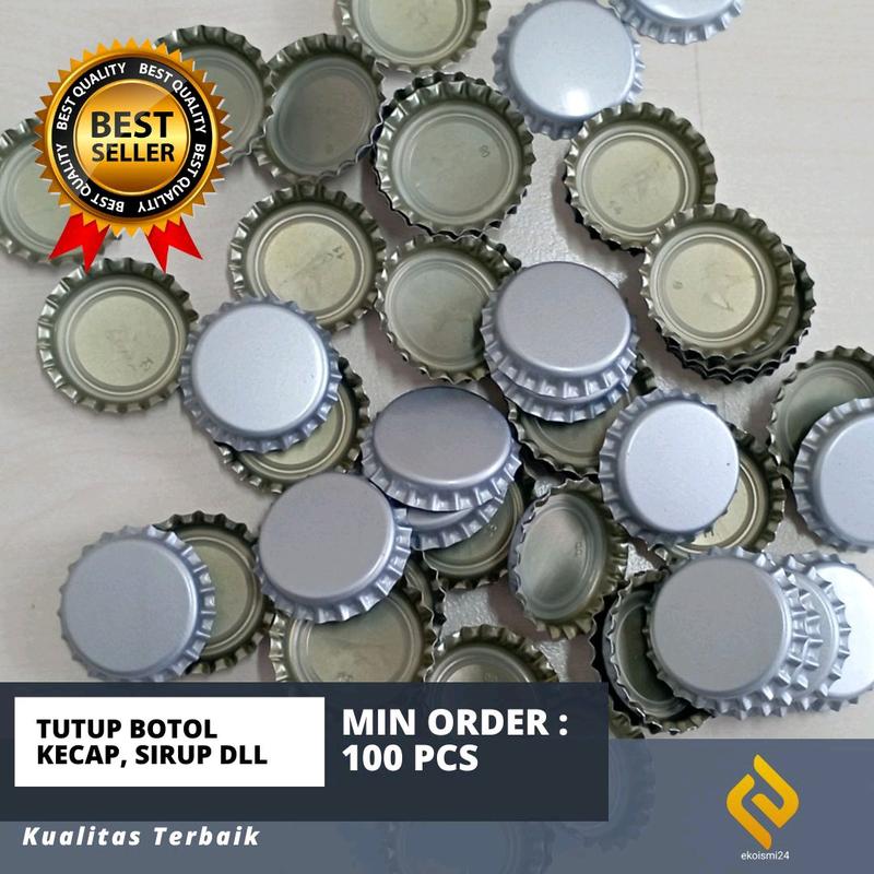 Tutup botol aluminium crown / Tutup botol limun kecap / Tutup botol ...