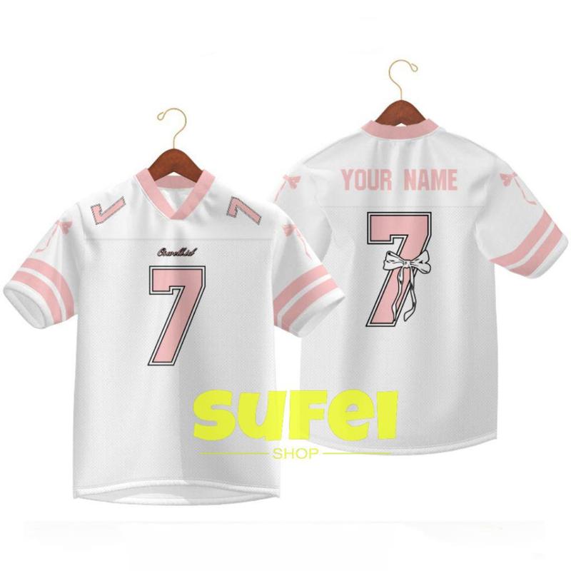 [Free Custom Name & Number]Coquette Ribbon Jersey Coquette Custom ...
