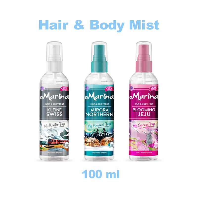 Marina Hair & Body Mist Cologne Aurora Northern / Kleine Swiss - Shop ...