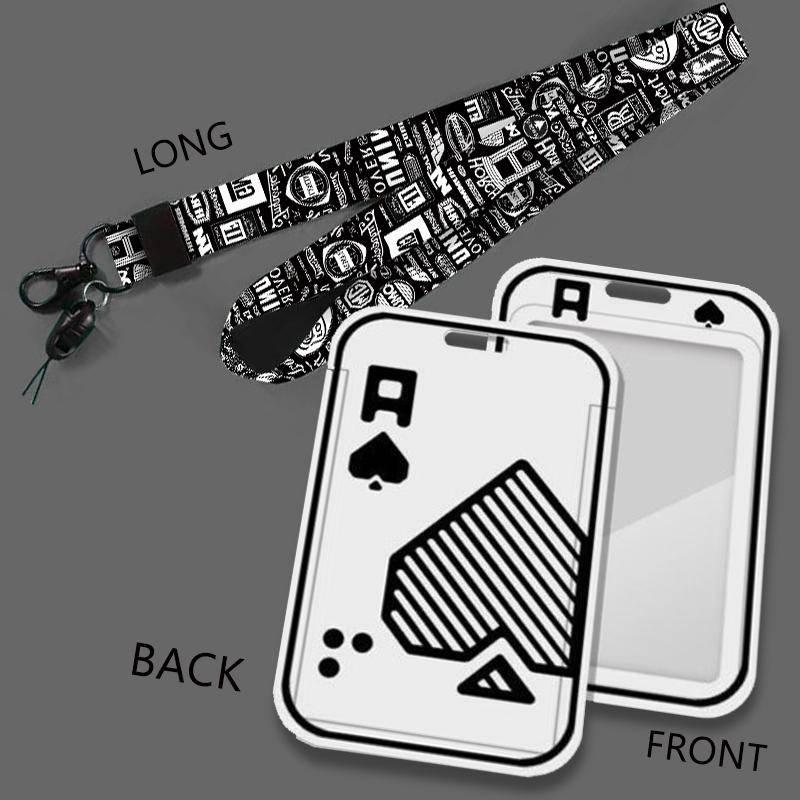 Ins creative personality poker student campus card case blac - TikTok ...