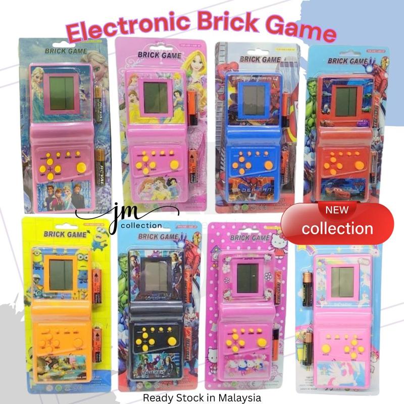 Ready Stock !!! ELECTRONIC GAME BRICK GAME CARTOON WITH BATTERY ...