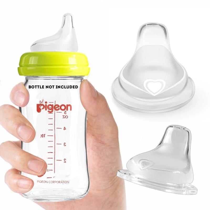 Baby Nipple 5cm Wide Bottle Silicone Duckbilled Nipple Replacement ...