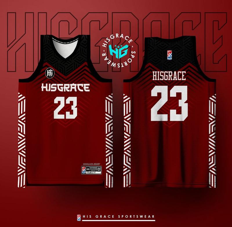 281 HG BASKETBALL CONCEPT JERSEY MAROON BLACK FULL SUBLIMATION - TikTok ...