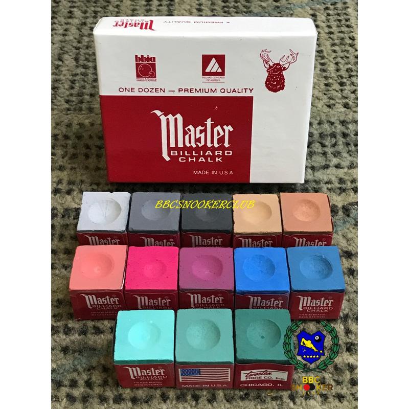 Various Colors Original Tweeten USA Master Snooker Chalk - TikTok Shop ...