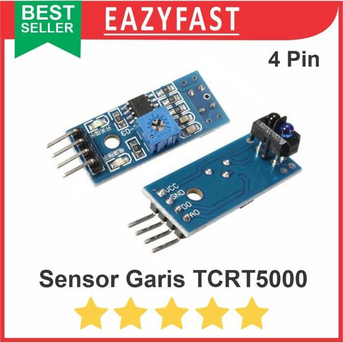 Module Sensor Garis Infrared IR Line Follower Tracker TCRT5000 - Shop ...
