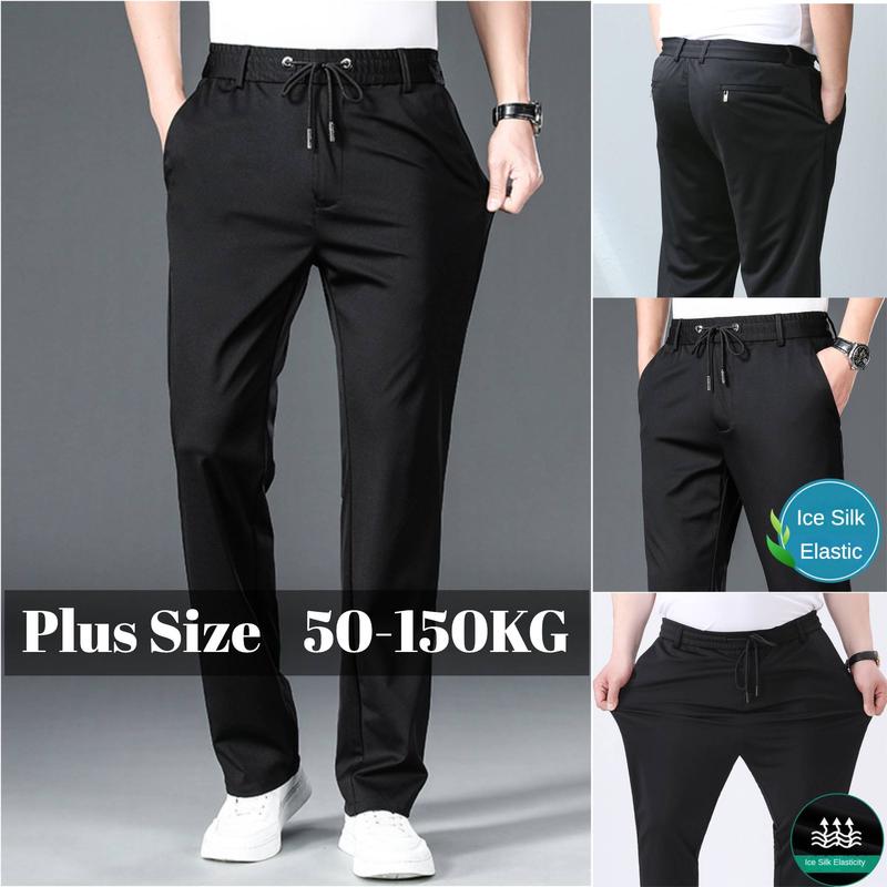 150KG Men Oversized Casual Loose Breathable Quick Dry Straight - TikTok ...