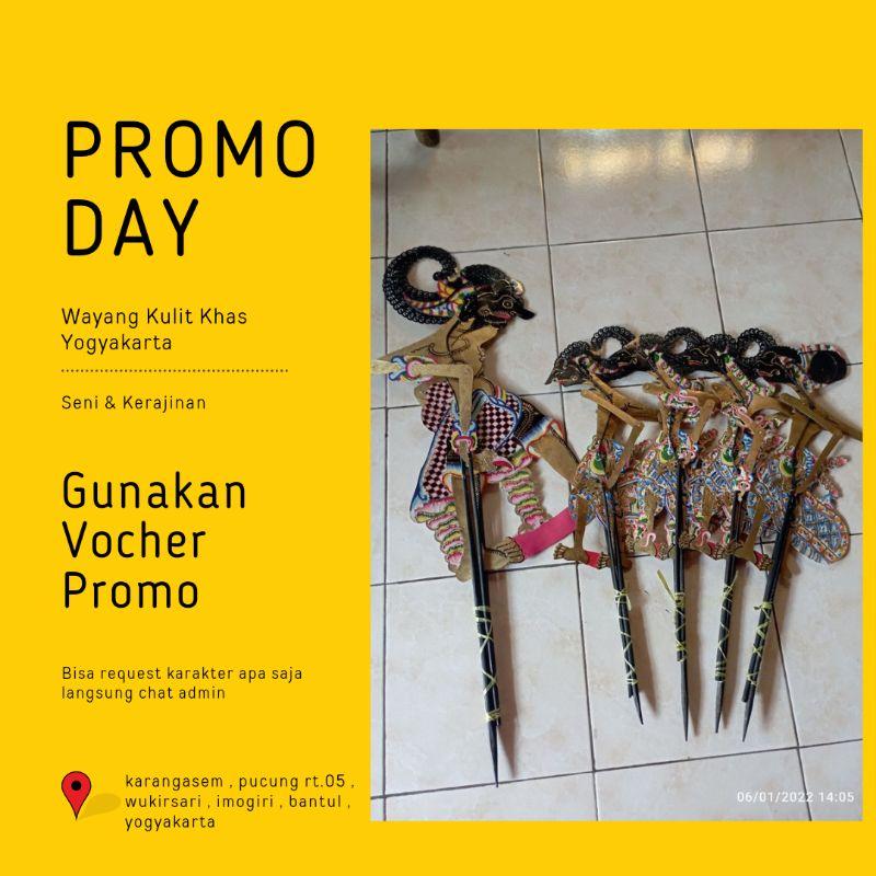 wayang kulit asli pandawa lima - Shop | Tokopedia