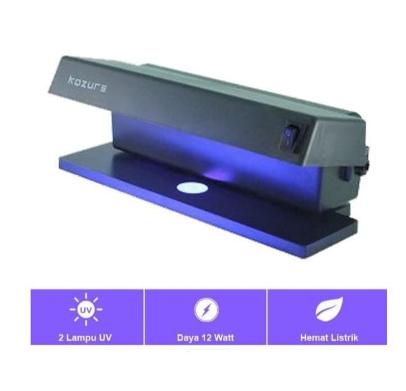 Money Detector 2x6W Lampu UV Deteksi Uang Ultraviolet - Shop | Tokopedia