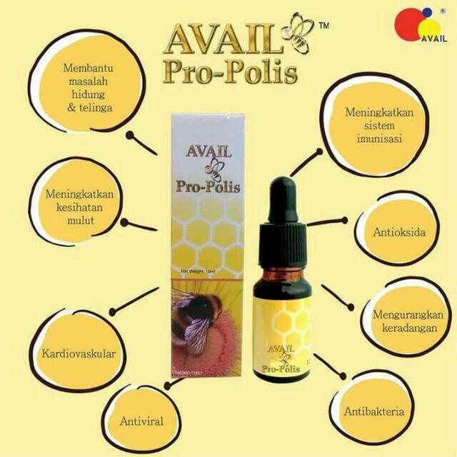 PROPOLIS AVAIL 3 botol x 10ml *PROMO PRICE* - TikTok Shop Malaysia
