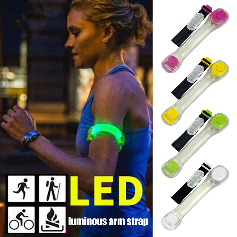 LED Light Up Armband High Visibility Outdoor Sports Flashing - TikTok ...