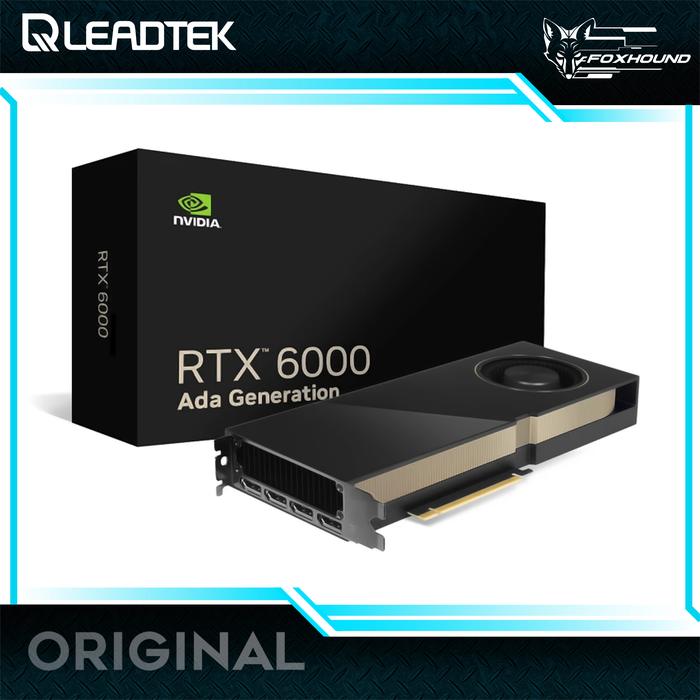 Promo LEADTEK NVIDIA QUADRO RTX 6000 ADA GENERATION 48GB GDDR6 Cicil 0% ...