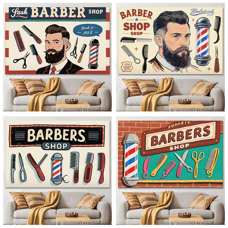 Barber shop, hair salon, hair salon decoration picture Room, - TikTok ...