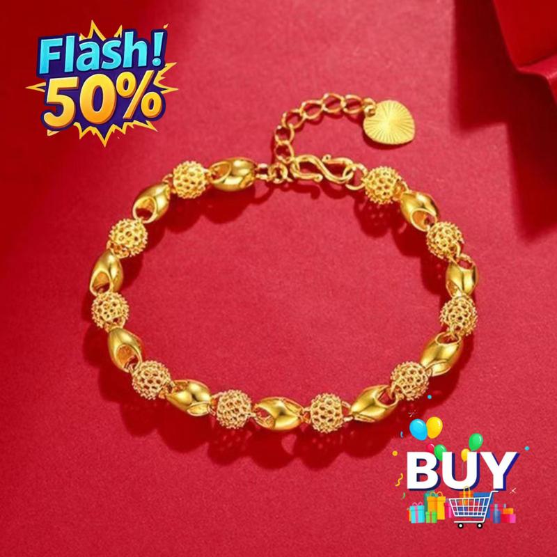 Gelang Tangan Indah Gaya Purba, dengan Manik Bertuah, Mewah Mampu Milik ...