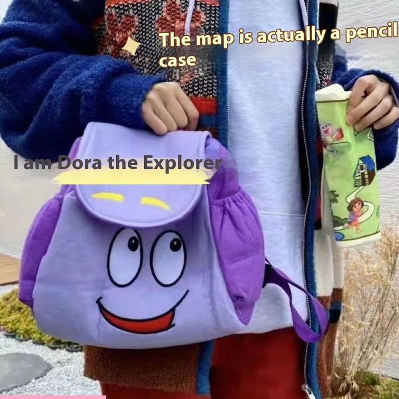 Beg galas Dora Explorer, Pelajar, dengan Peta Dora, Beg galas Silang ...