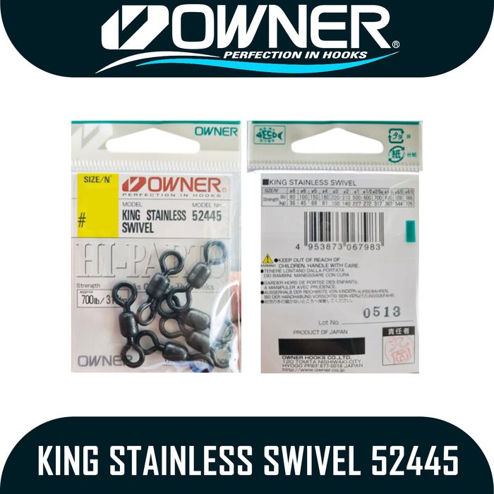 Jual Aksesoris Mancing Merk Owner King Stainless 52445 - Jakarta Timur ...