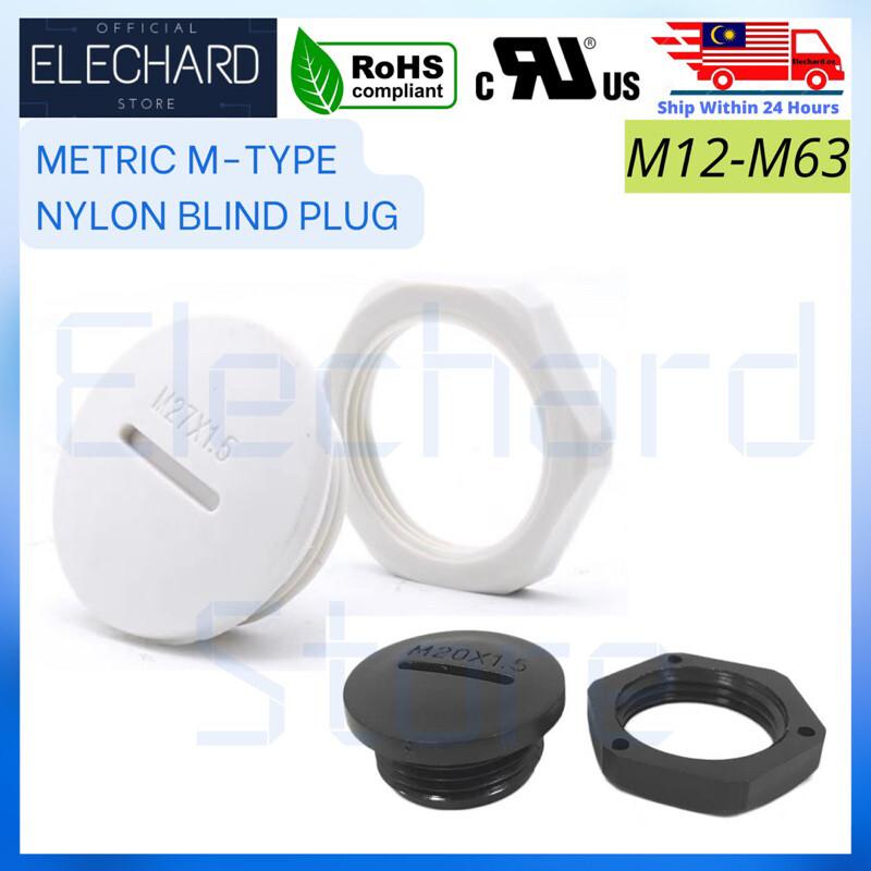 M12-M36 Nylon Blind Plug Blanking Plug Metric M-Type Waterproof Dust ...