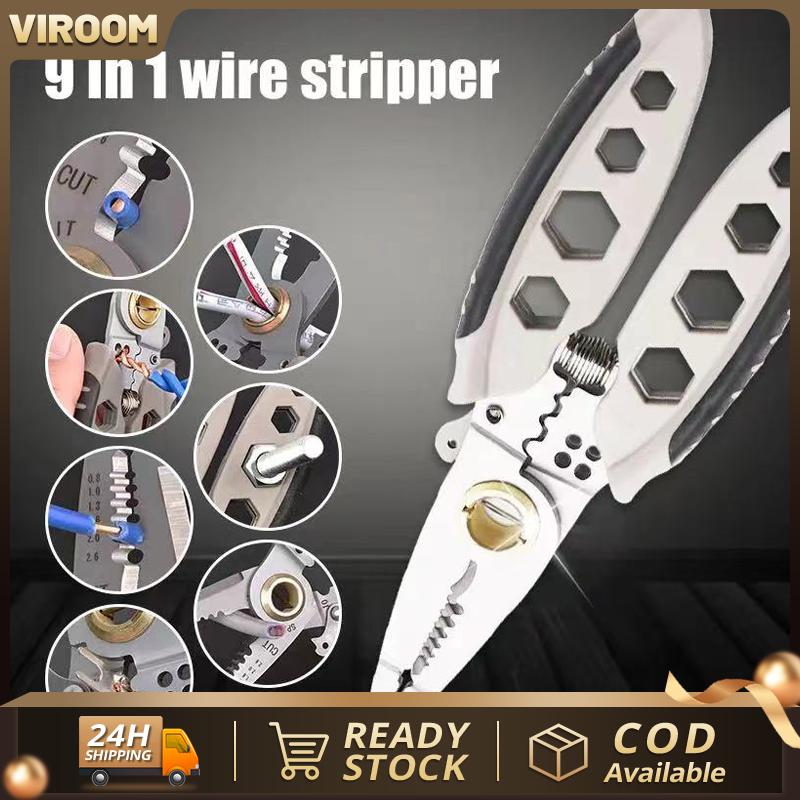 9 in 1 wire stripper Professional Wire Stripping Tool Wire Stripping ...