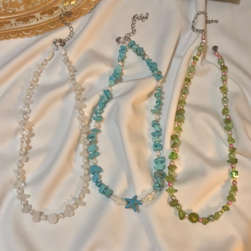 SBS Jewelry: Crystal & Gems Beaded Choker Necklaces (Fancy, Fairy ...