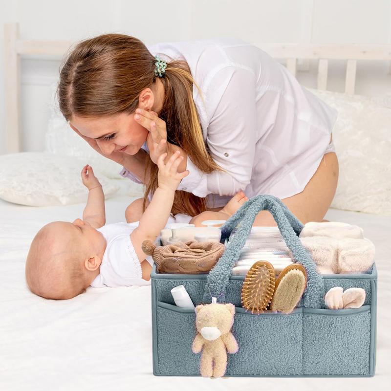 Fankeai Hanging Diaper Organizer Portable Diaper Caddy Large - TikTok ...