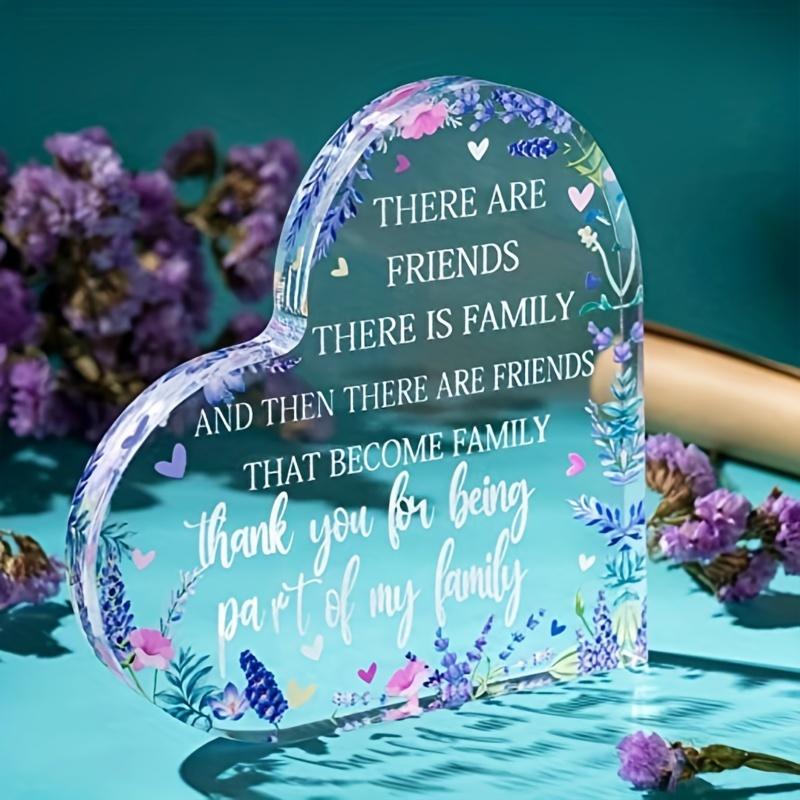 1pc,Acrylic friendship gift, party decoration, lavender gift - TikTok ...