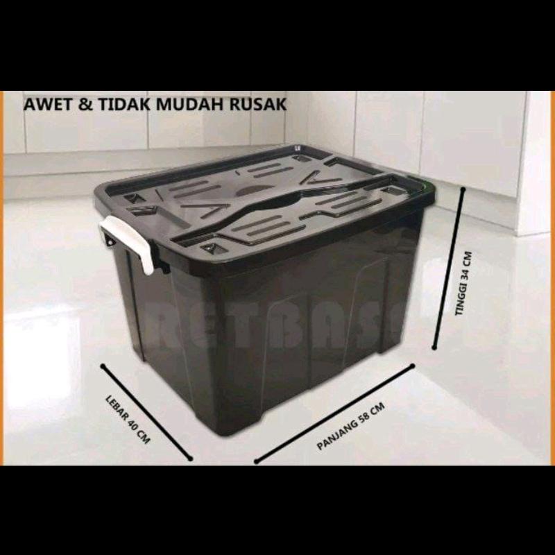 box container 55liter hitam - Shop | Tokopedia