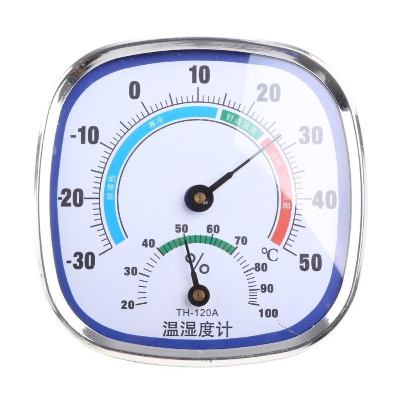 Temperature Monitor Analog Humidity Gauge Thermometer and Hygrometer ...