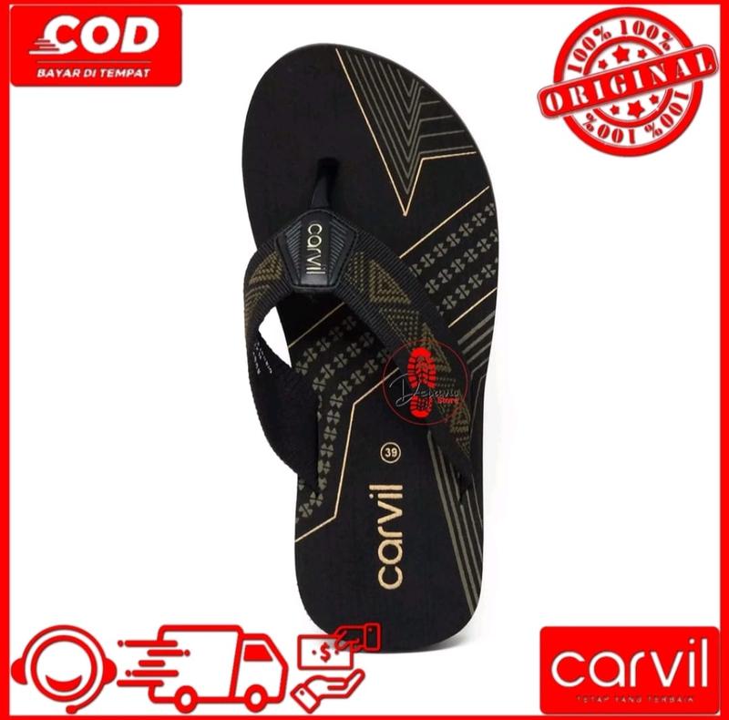 terlaris sendal jepit carvil pria casual cod uk 33-44 sandal - Shop ...
