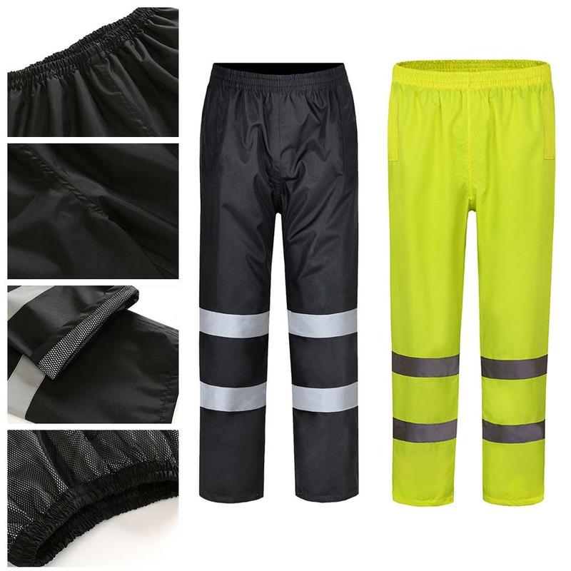 Wear-resistant Double-layer Reflective Rain Pants Waterproof - TikTok ...