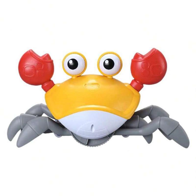 Interactive Robot Crab Toy With Music And Lights, Automatic Obstacle ...