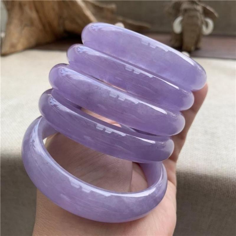 Gelang Tangan Kilang Lama Myanmar, Jed Violet Berair, Gelang - TikTok ...