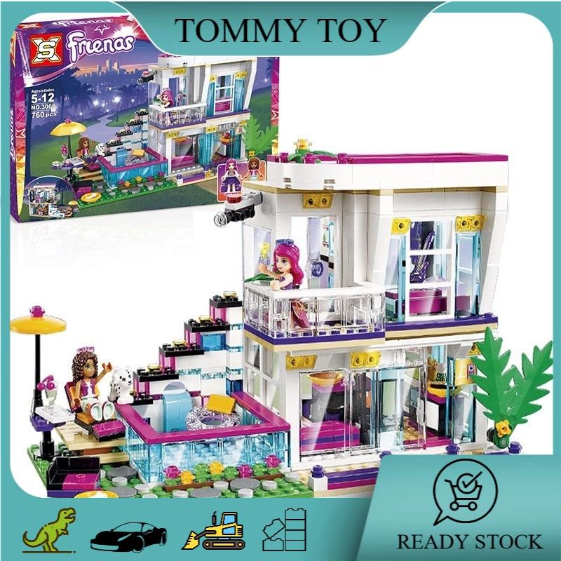READY STOCK 760pcs/552pcs Building Blocks Girl Friend Series - TikTok ...