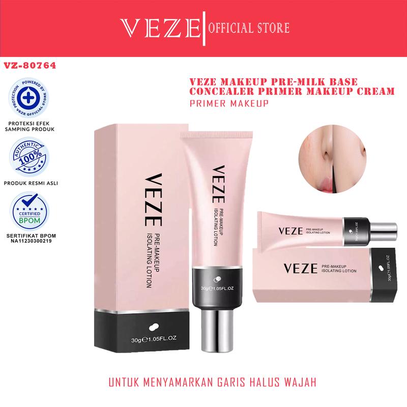 [BPOM] - VEZE makeup pre-milk base concealer primer makeup cream ...
