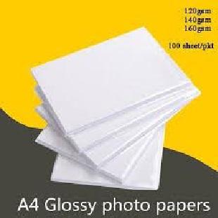 Glossy photo Paper A4 Size (100Sheets/Pack) (110g / 140g / 160g ...