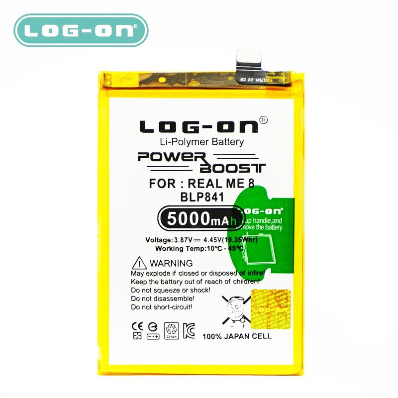 Baterai Log On BLP841 Untuk Realme 8 RMX3085 BLP-841 Power Boost - Shop ...