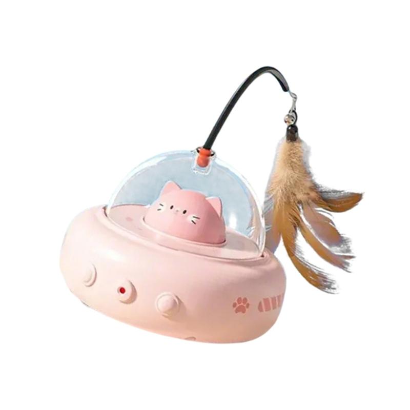 Yica Intelligent Automatic Rotation Cats Toy Electric Cats Turntable ...