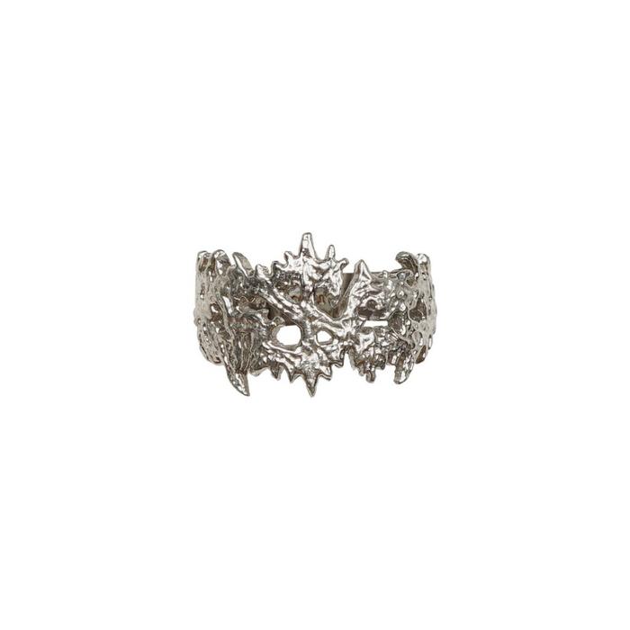 Promo RING CULTIST CHROME SILVER | FILLINGSTREET X TRIGGACOCA | SPECIAL ...
