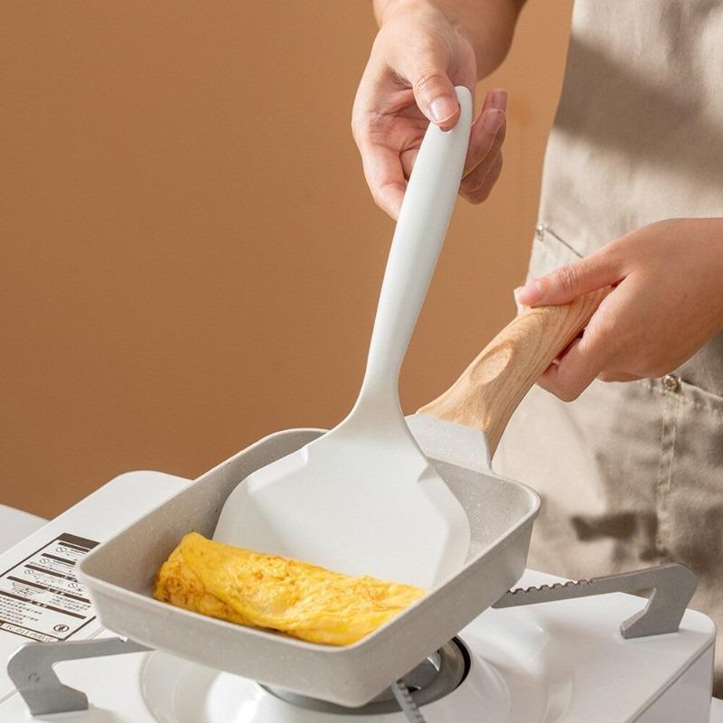 Silicone Spatula Non-stick pan spatula jade seed Cooking Spatula ...