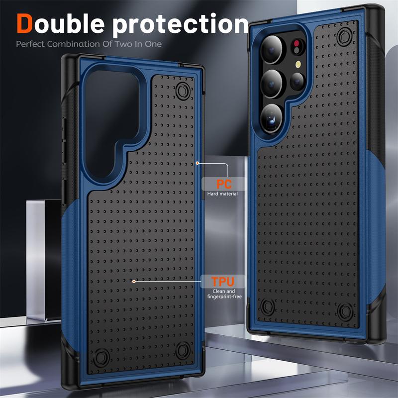 LY Deluxe Armor Breathable Double Color Phone Case For Samsung - TikTok ...