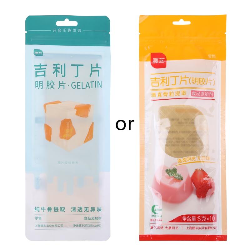 Daun Gelatin Daun Perak Halal, Helaian Besar untuk Memasak Kek - TikTok ...