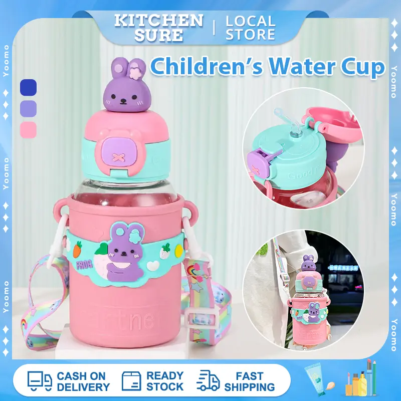 Children’s Water Cup Outdoor Portable Insulated Flask Stainless Steel ...