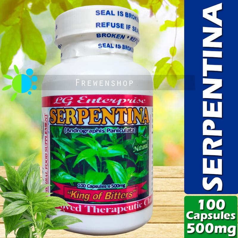 SERPENTINA 500mg x 100 CAPSULES Natural Serpintina Plant Lea - TikTok ...