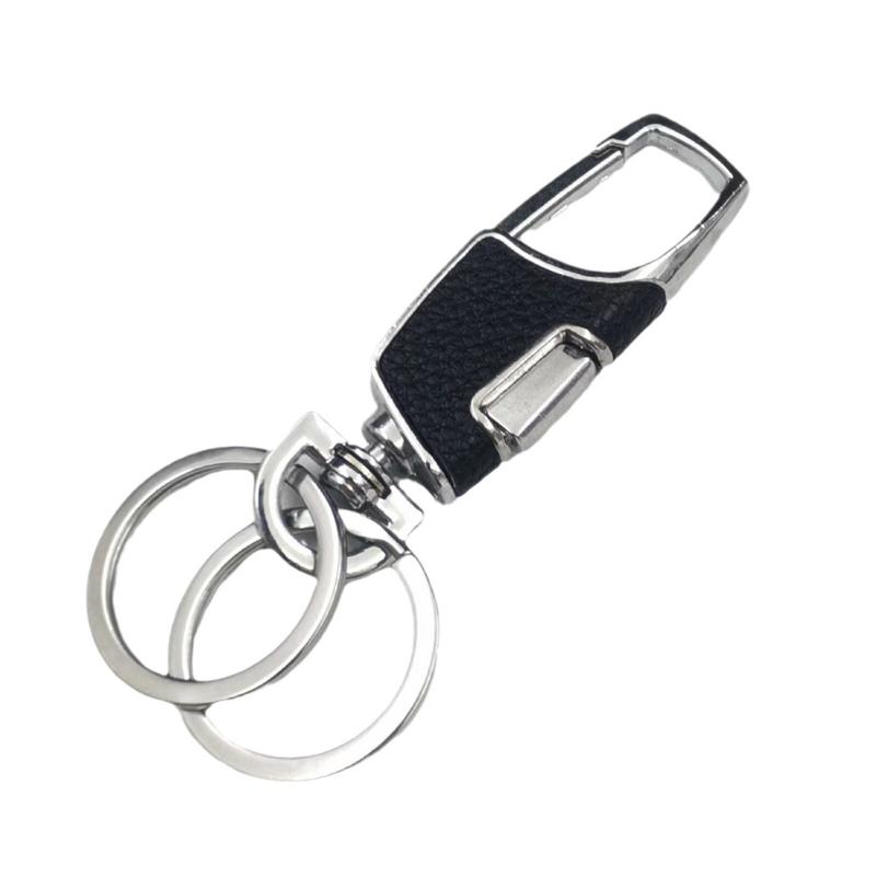 (COSEFTOWAR) High-End Metal Car Keychain with a One-Touch Opening ...