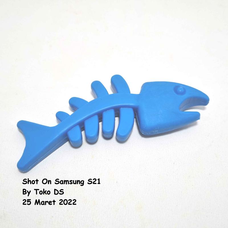 Gigitan Anjing Tulang Ikan Rubber - Mainan Anjing Bentuk Tulang - Shop ...