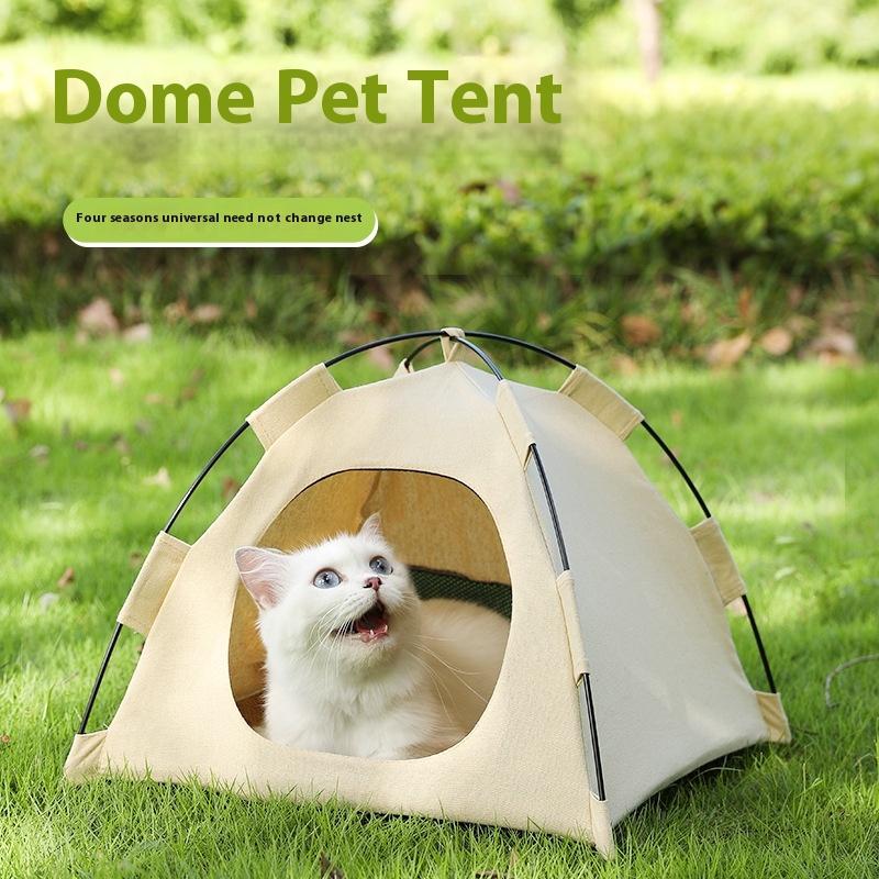 Pet tent, dog kennel, foldable, washable, cat outdoor tent, dog pet ...